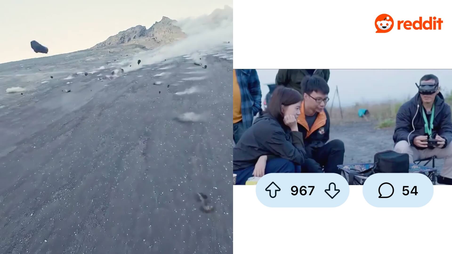 Volcano’s Edge in First‑Person: FPV Flight Into a Rockfall Storm– Coptrz