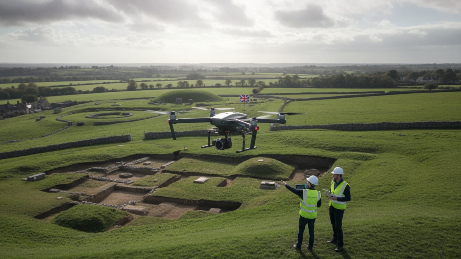 How Drones Are Transforming Archaeology In The UK With Innovative Uses ...